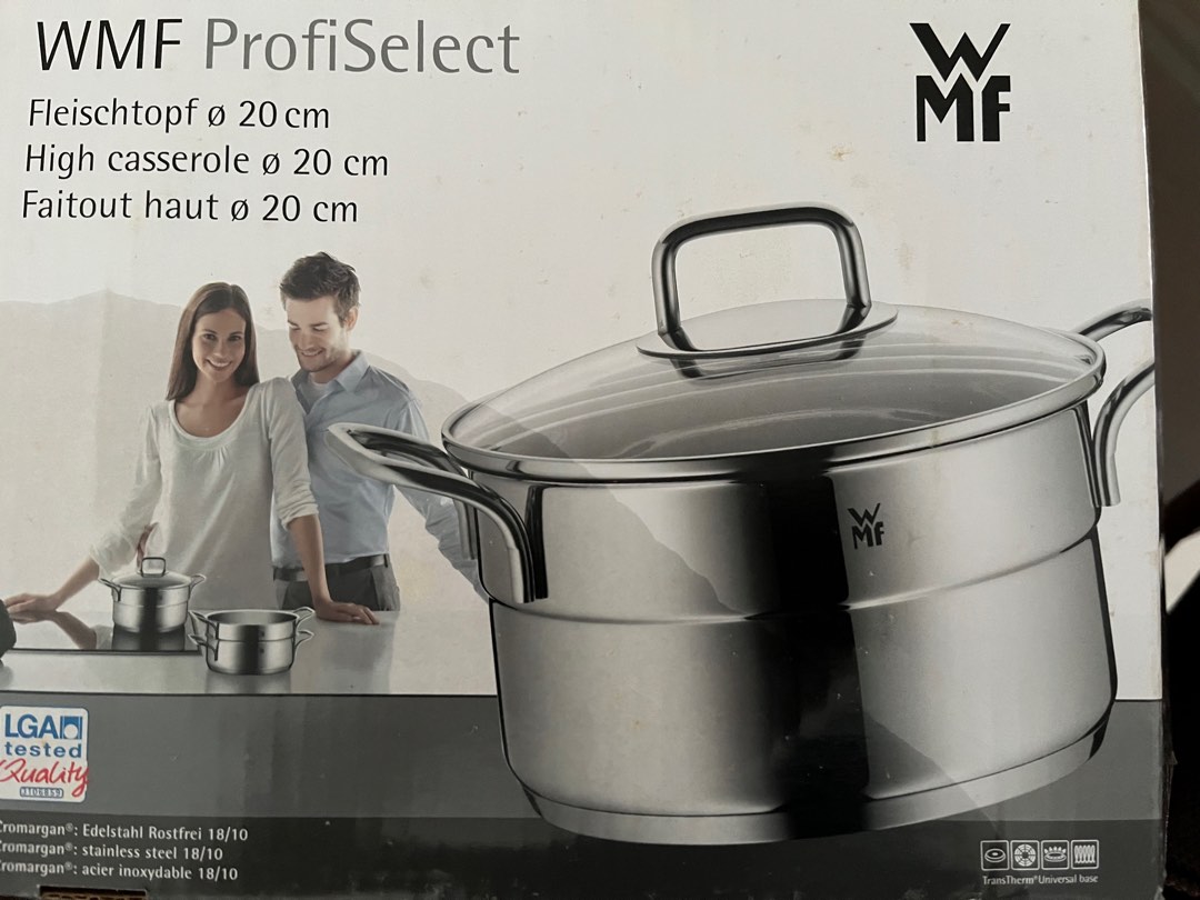 Wmf 20cm pot - BRAND NEW in plastic, Furniture & Home Living, Kitchenware & Tableware, Other ...