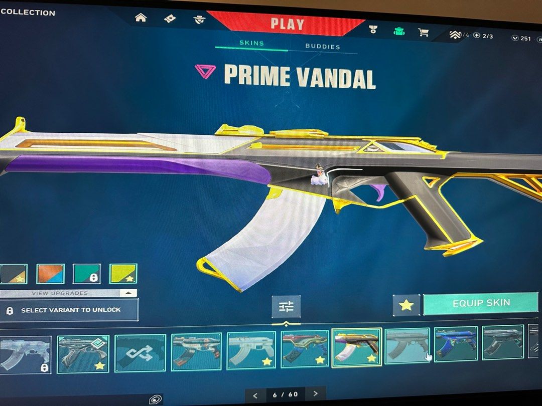 WTS 18 PREMS ASC 3 VALORANT ACCOUNT (REAVER KARAMBIT, GLITCHPOP AXE ...