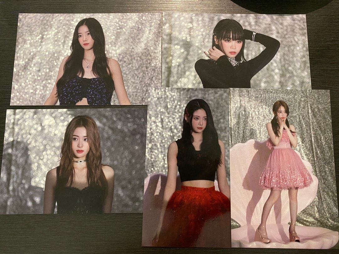 WTS LESSERAFIM LE SSERAFIM ANTIFRAGILE SHOWCASE PC FEARNADA MERCH SET ...