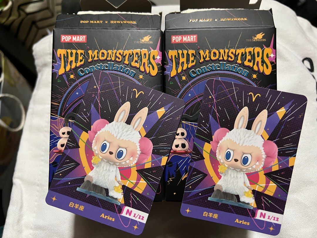 WTS/WTT Labubu the monster constellation Aries, Hobbies & Toys, Toys ...