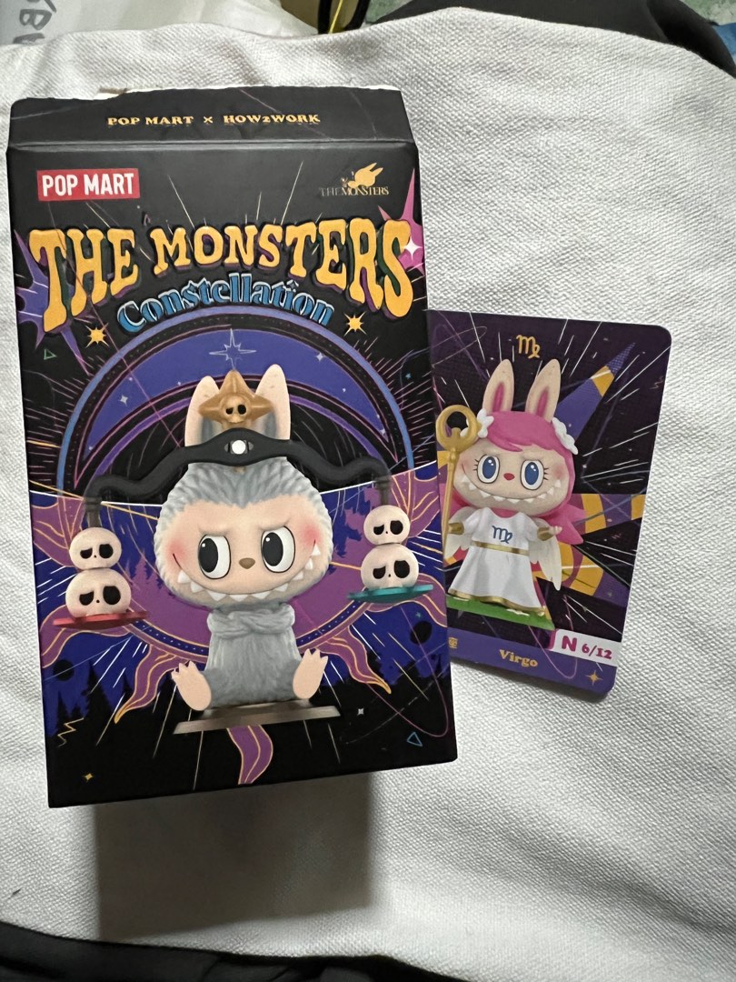 WTS/WTT Labubu the monster constellation Virgo, Hobbies & Toys, Toys ...