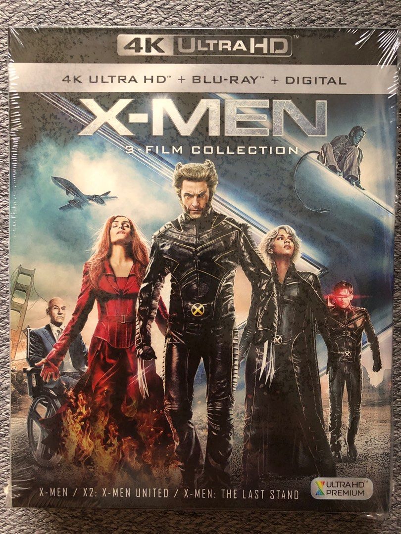 X-MEN 3 FILM COLLECTION 4K UHD BLU RAY, Hobbies & Toys, Music & Media, CDs & DVDs on Carousell