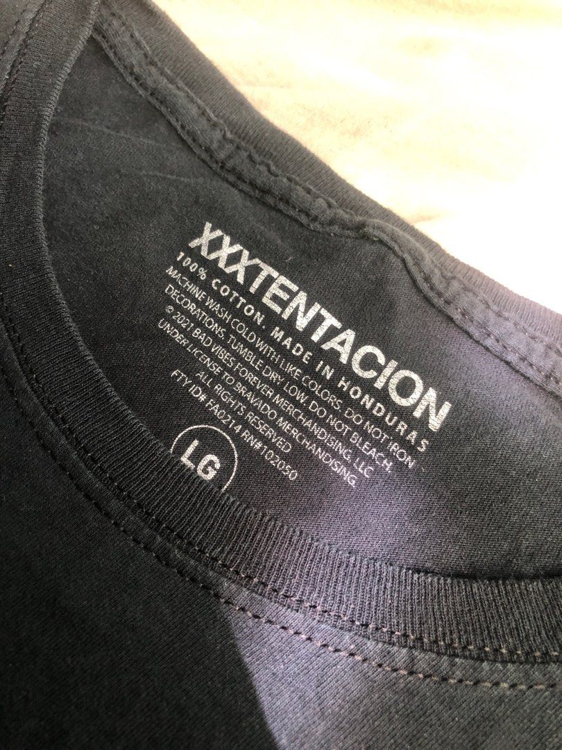 XXXTENTACION OFFICIAL MERCH X, Men's Fashion, Tops & Sets, Tshirts ...