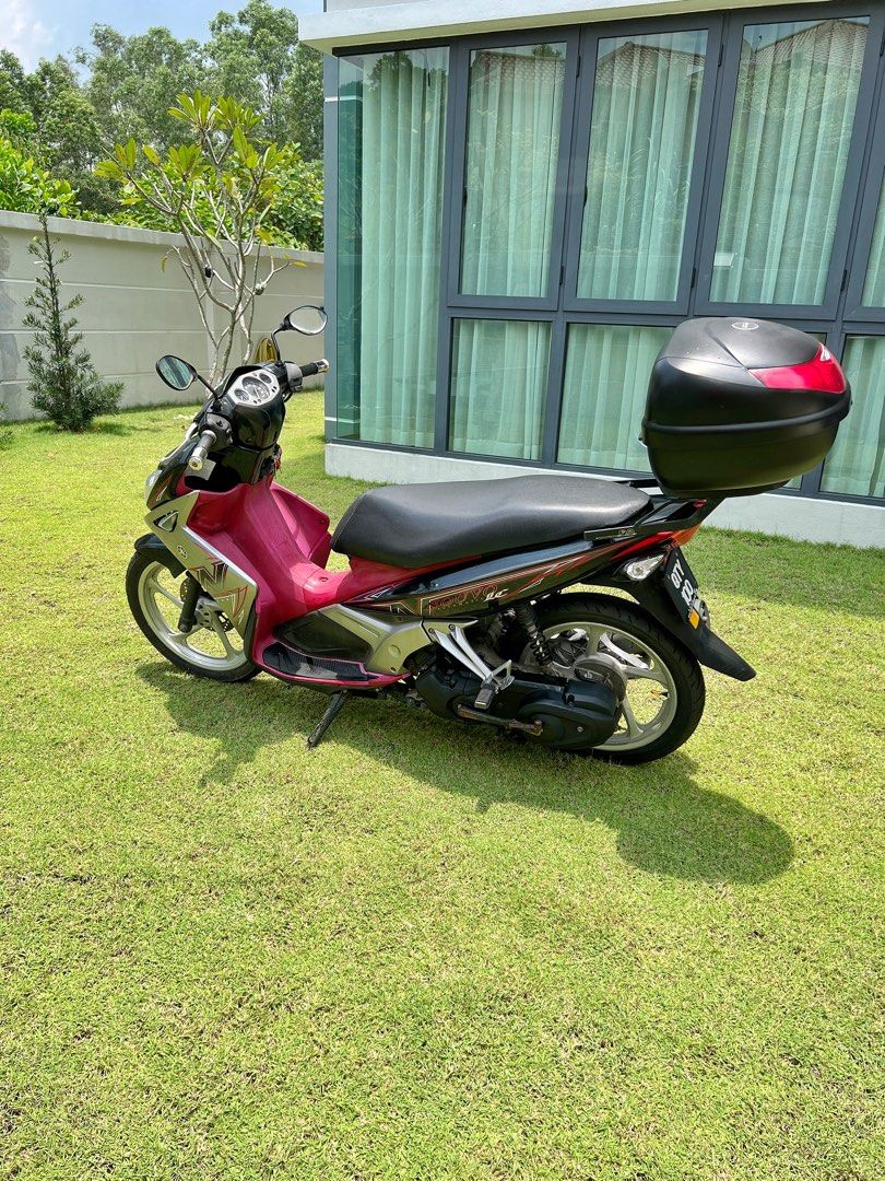Yamaha Nouvo LC 135 with plate QTY100 Scooter, Motorbikes on Carousell