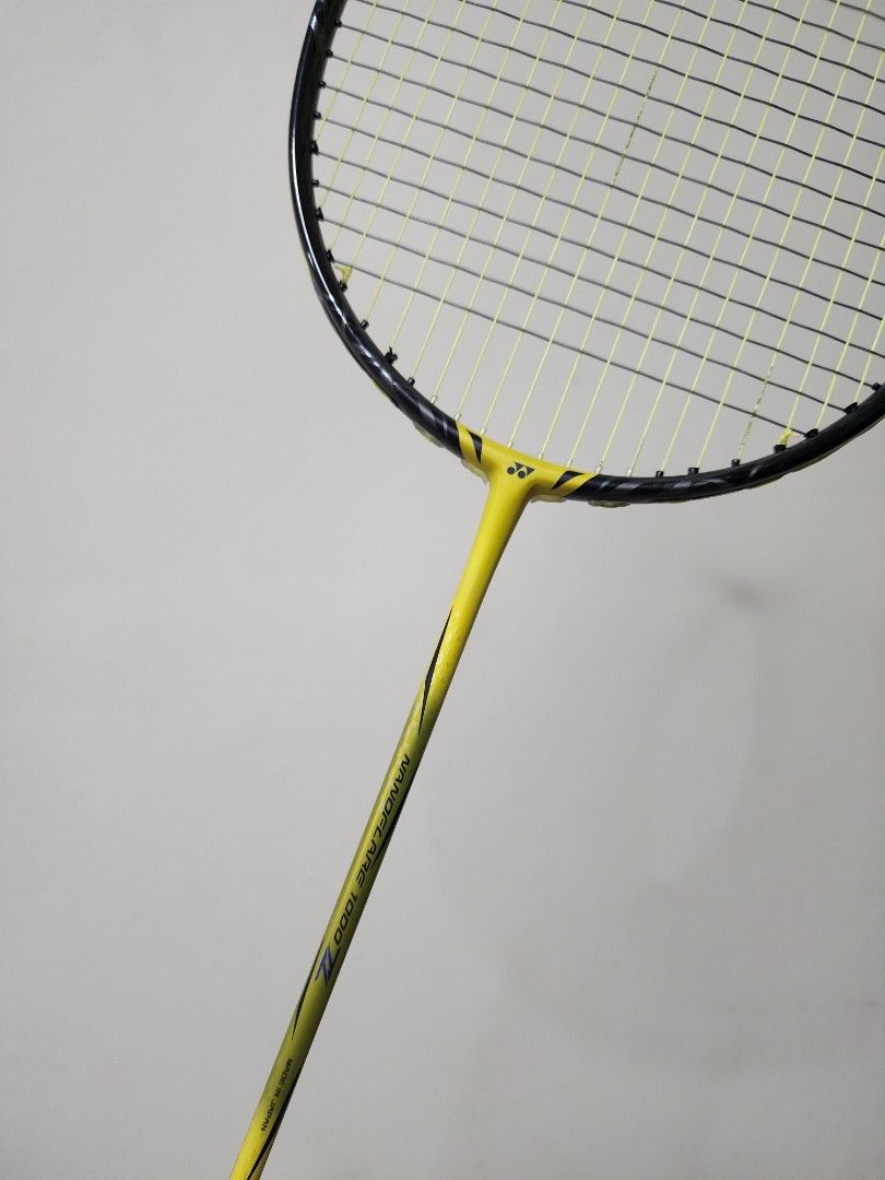Yonex Badminton Racket Nanoflare 1000z, Sports Equipment, Sports & Games, Racket & Ball Sports ...