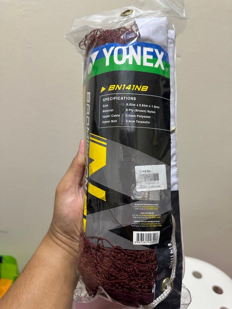 YONEX NET JARING BADMINTON, Sports Equipment, Other Sports Equipment ...