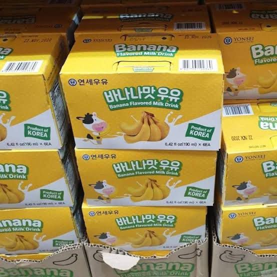 Yonsei banana milk, Food & Drinks, Other Food & Drinks on Carousell