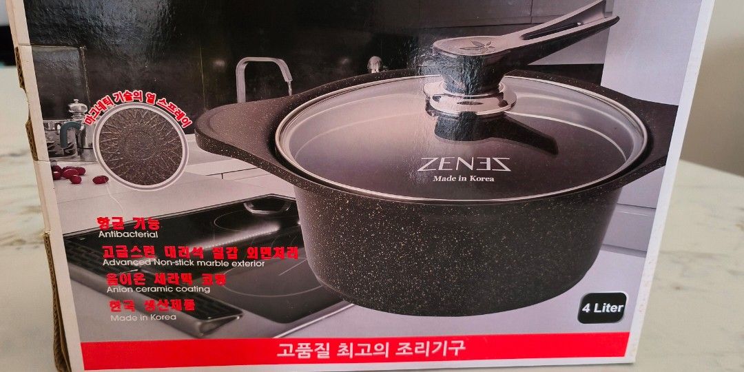 Zenez Pot with lid, Furniture & Home Living, Kitchenware & Tableware ...