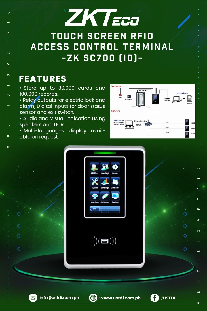 ZK SC700 (ID), Computers & Tech, Office & Business Technology on Carousell