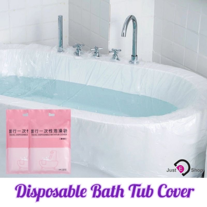 10pcs Disposable Bath Tub Cover, Furniture & Home Living, Bathroom ...