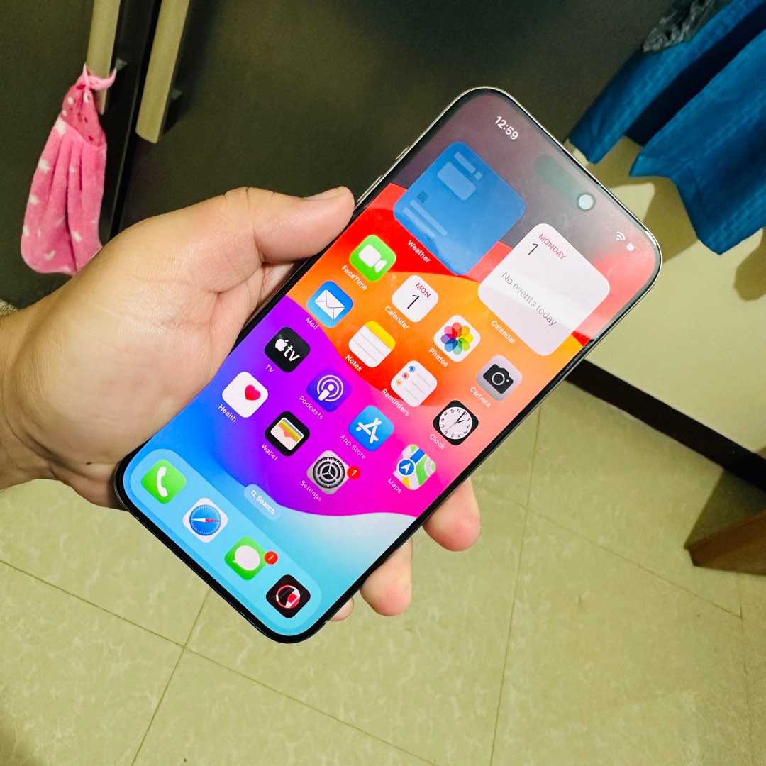 11 days old iphone 15 pro max 256gb natural titanium ntc approved ...