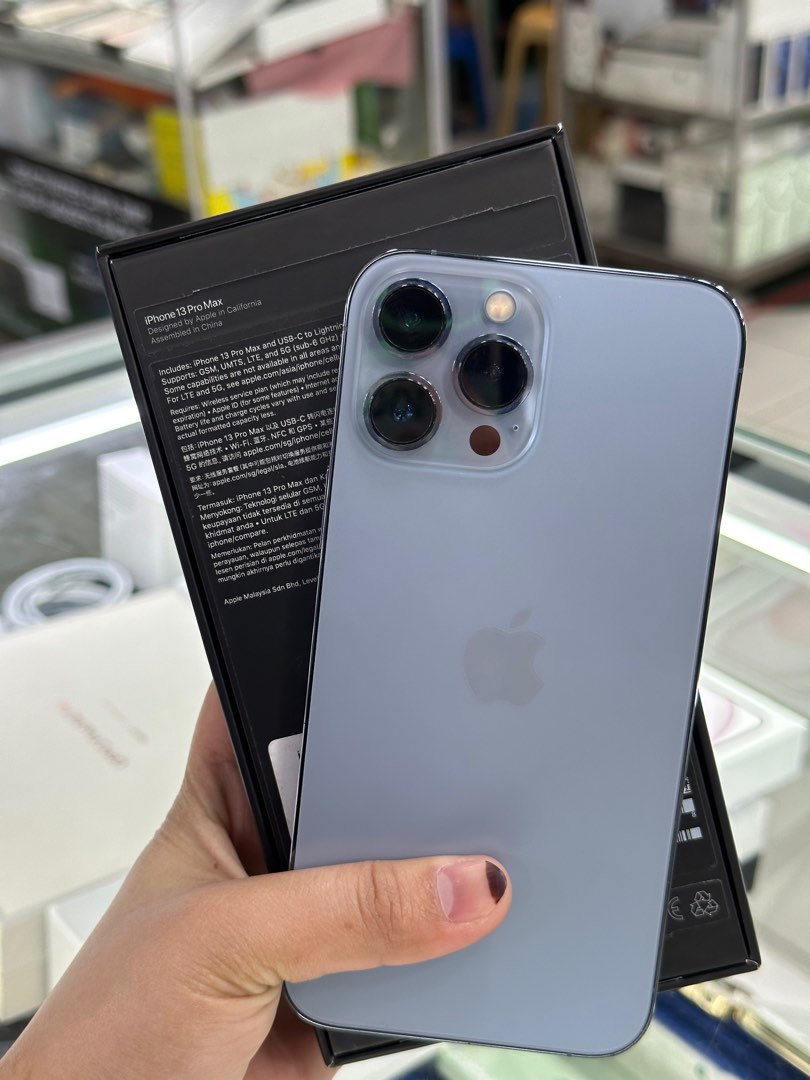 13 promax 128gb openline with box same serial (Genuine Apple parts ...