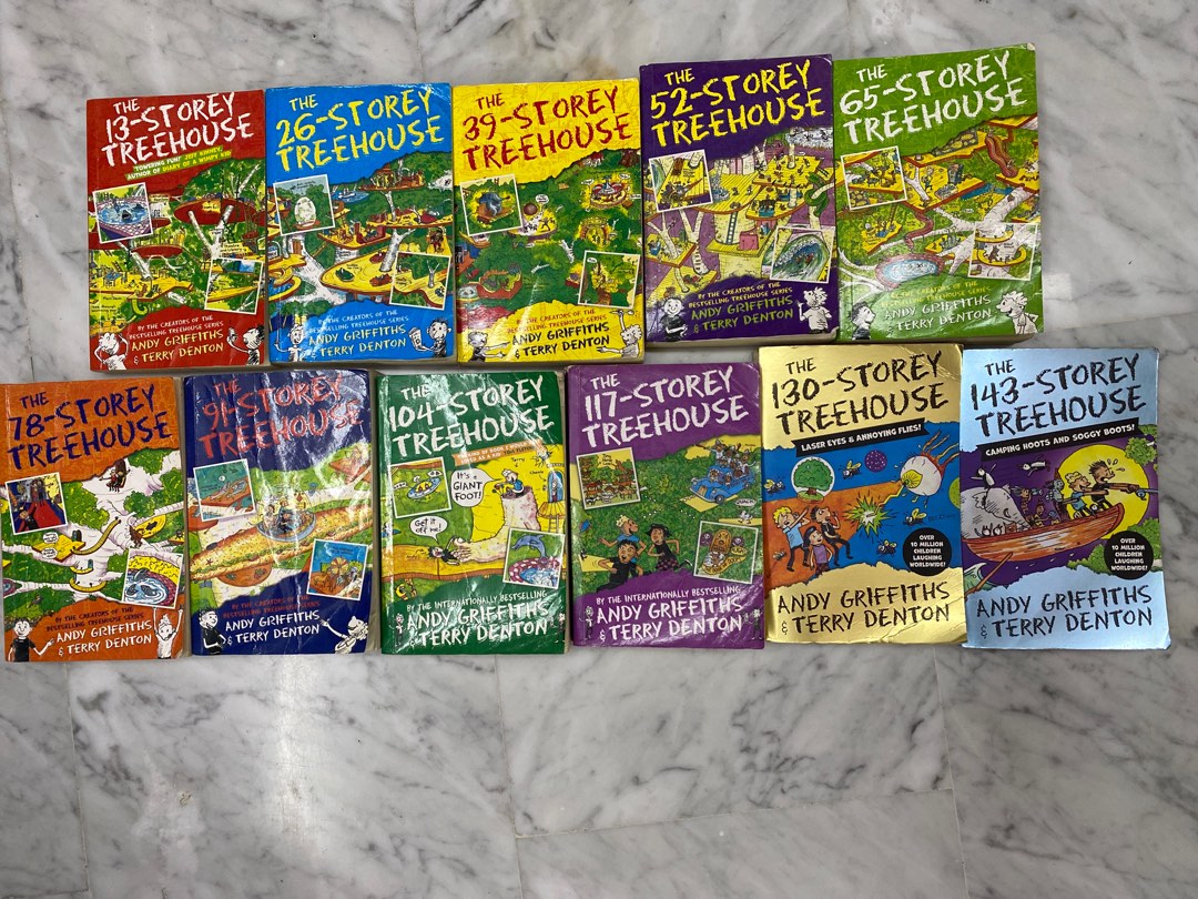 13-story treehouse series, Hobbies & Toys, Books & Magazines, Children ...