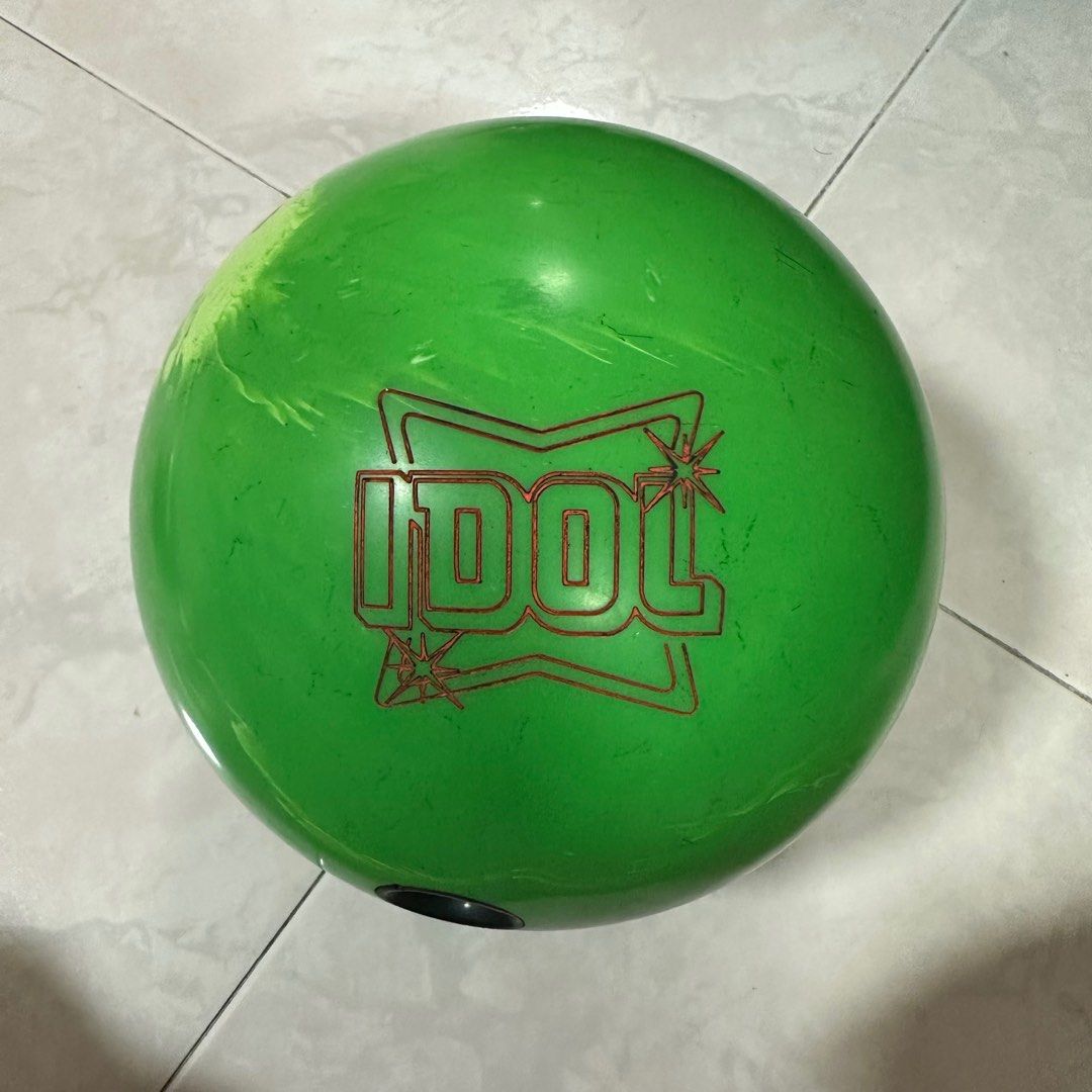 15lbs Roto Grip Idol Lime Green Bowling Ball, Sports Equipment, Sports ...