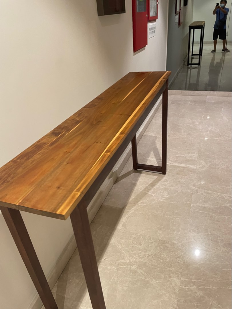 Teak console , Furniture & Home Living, Furniture, Tables & Sets on ...