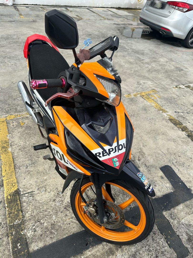 2017 Honda Dash Wave Repsol 110, Motorbikes on Carousell