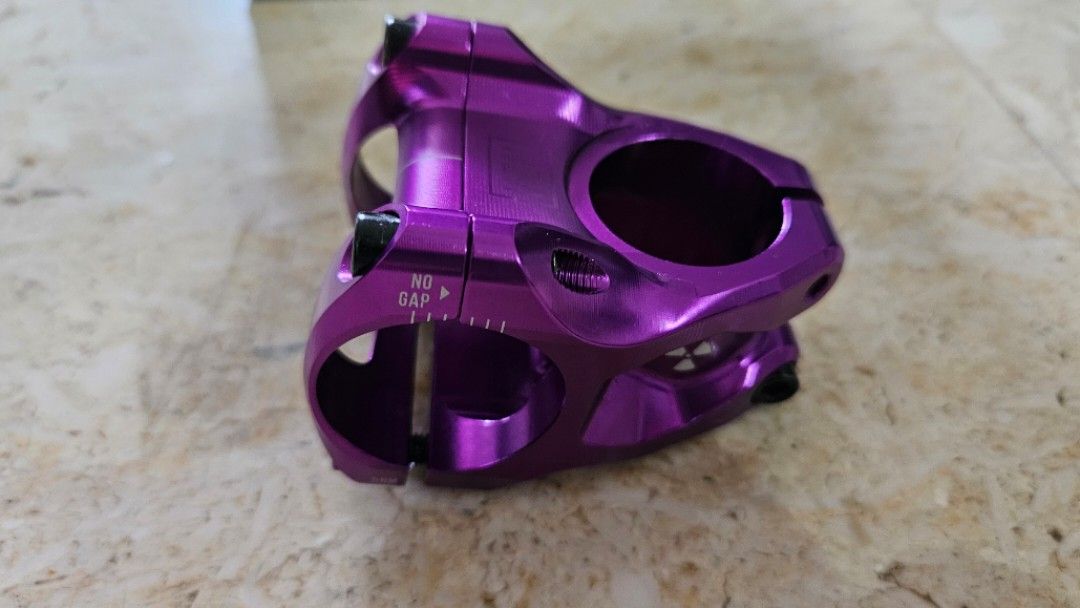 31.8 Nukeproof stem purple color, Sports Equipment, Bicycles & Parts ...