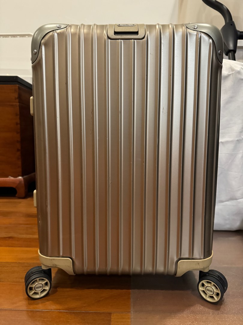 32L Rimowa Topas Titanium, Hobbies & Toys, Travel, Luggage on Carousell