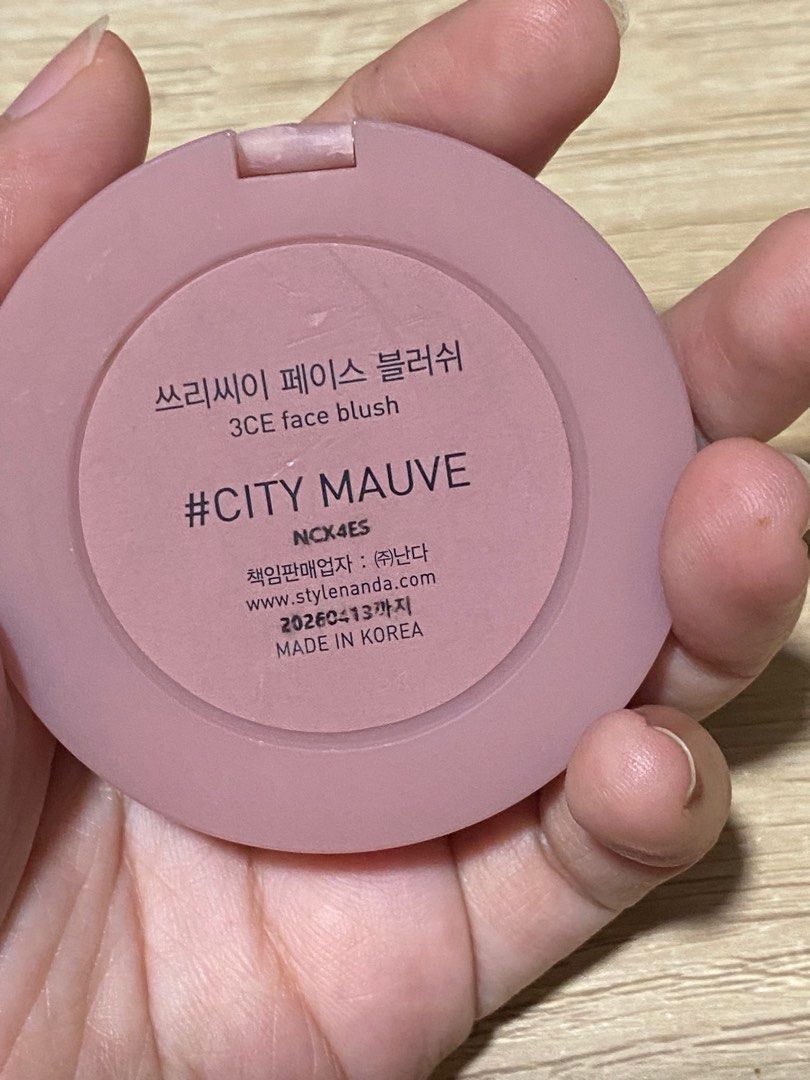 3CE Blush City Mauve, Beauty & Personal Care, Face, Makeup on Carousell