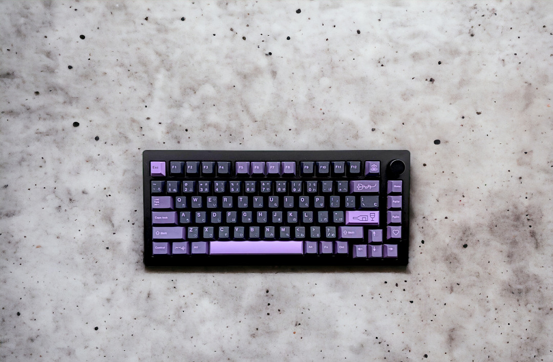 75% Custom Mechanical Keyboard (FirstLove) - Fully Modded Tri Mode ...