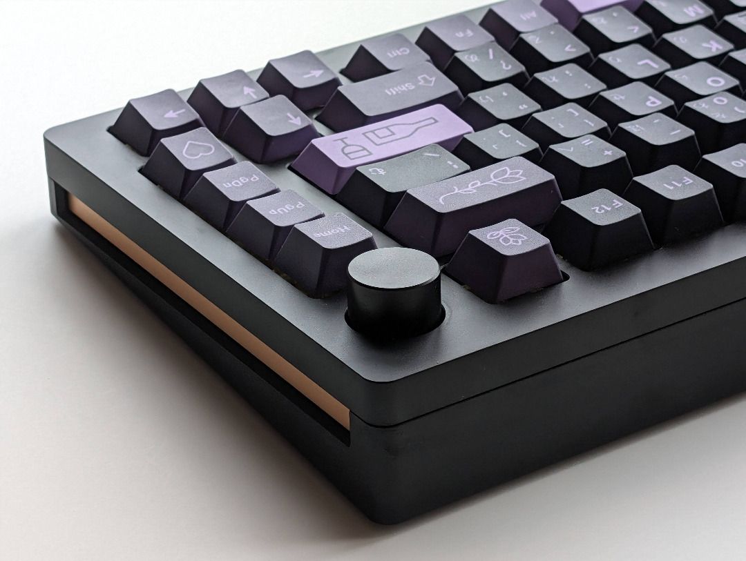 75% Custom Mechanical Keyboard (FirstLove) - Fully Modded Tri Mode ...