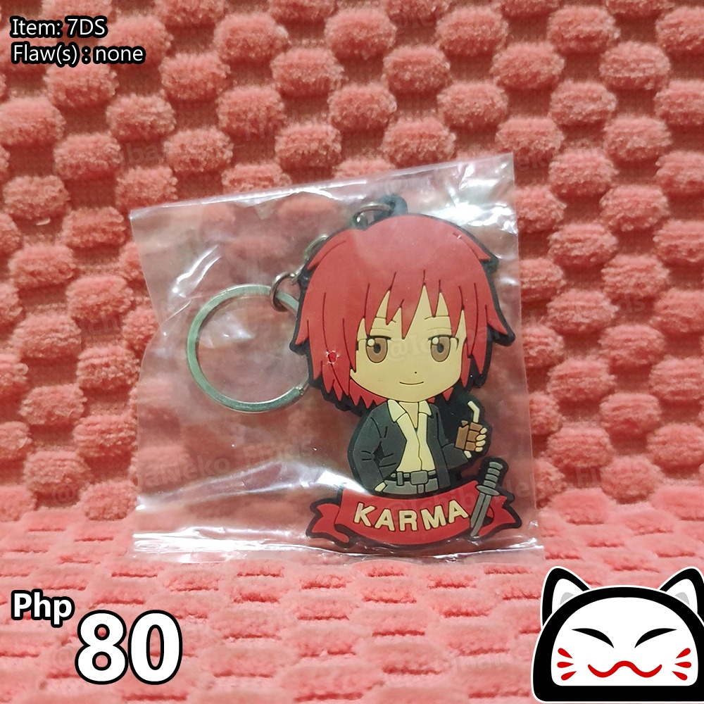 7 Deadly Sins: Karma Rubber Keychain, Hobbies & Toys, Memorabilia & Collectibles, Fan ...