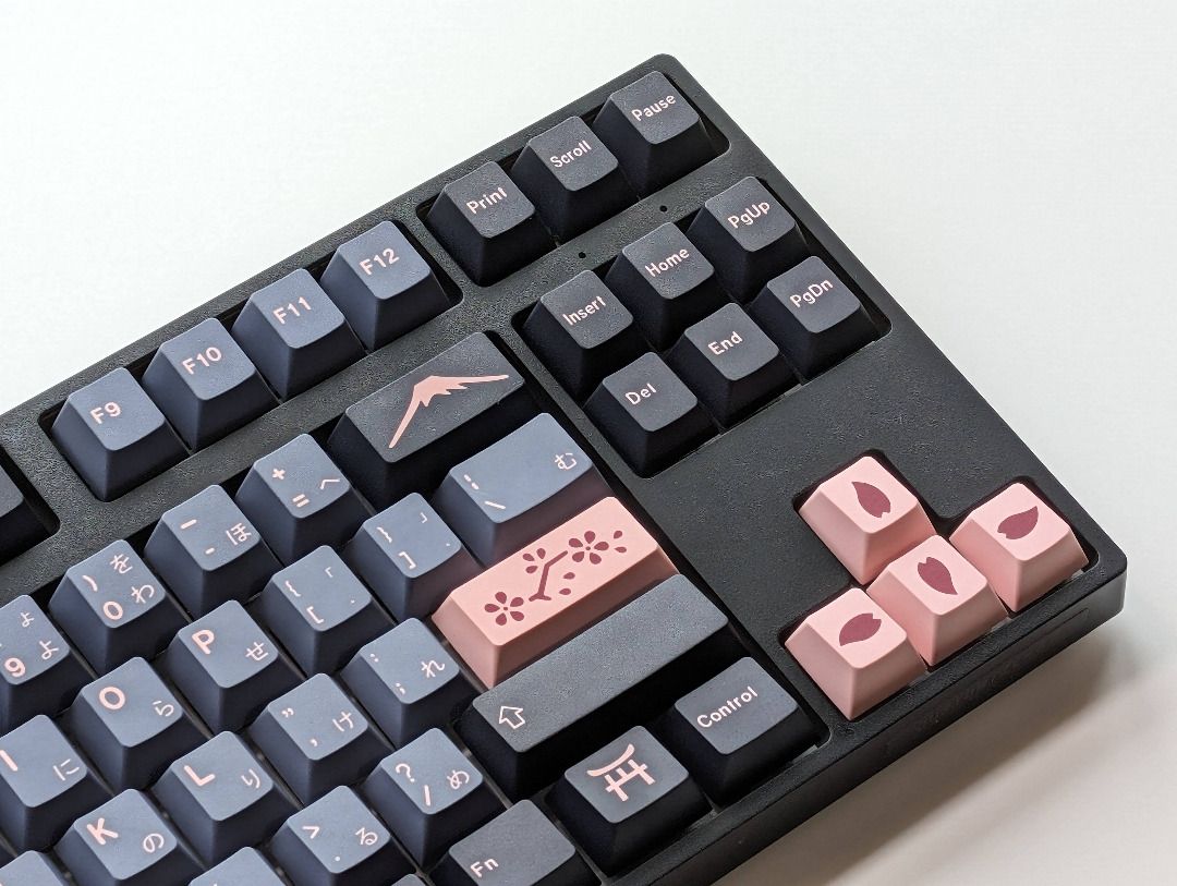 80% TKL Custom Mechanical Keyboard (NightSakura0101) - Fully Modded, Computers & Tech, Parts ...