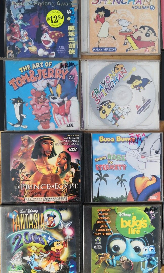 90s Cartoon 24 DVD, Hobbies & Toys, Music & Media, CDs & DVDs on Carousell