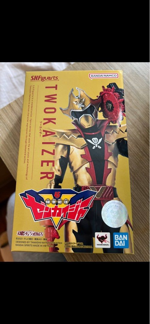 全新 魂限 行版 SHFiguarts 機界戰隊 痛快凱撒 界賊者 Twokaizer SHF, 興趣及遊戲, 玩具 & 遊戲類 ...