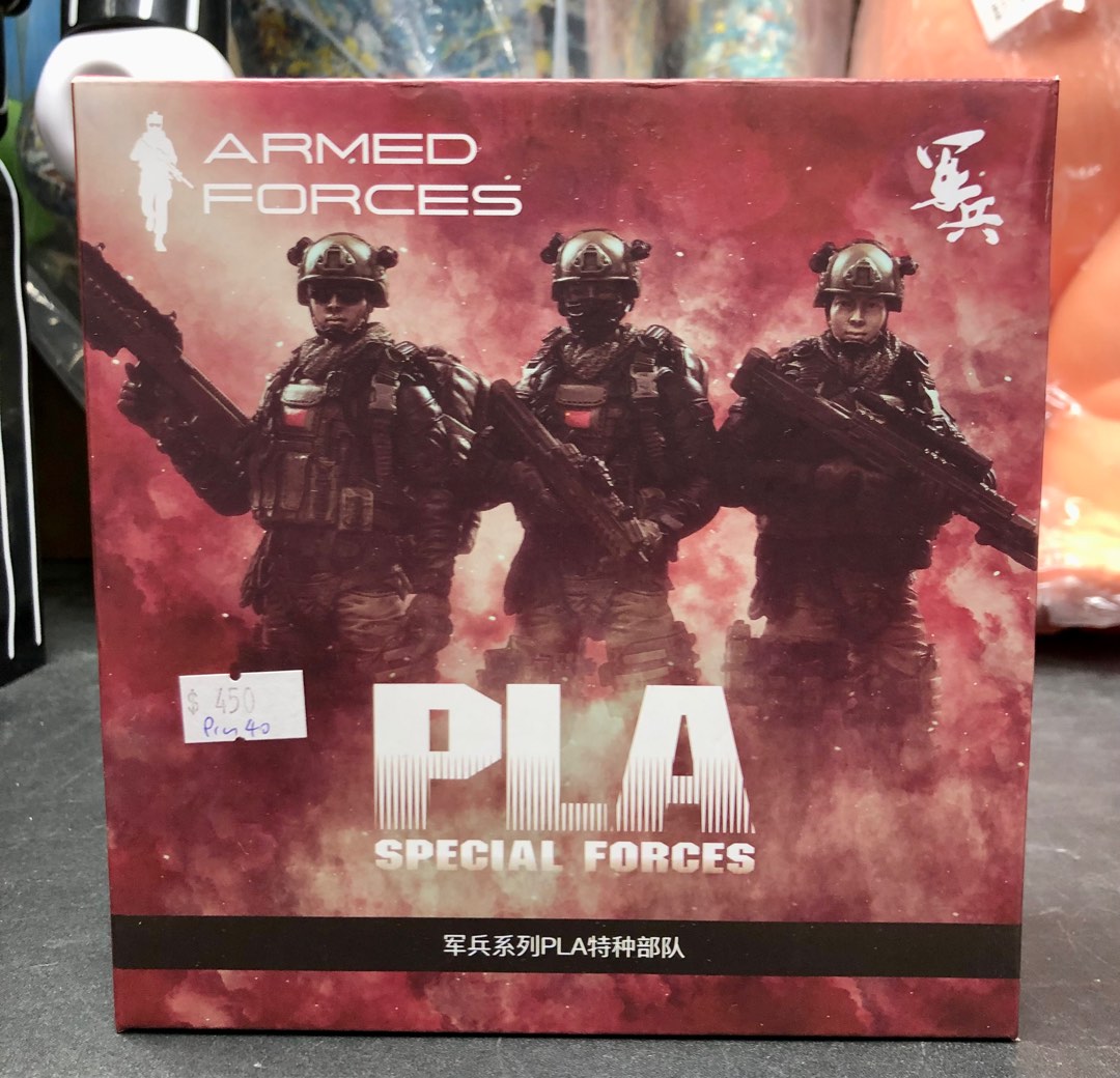 軍兵 ARMED FORCES PLA SPECIAL FORCES 特種部隊 模型 JOYTOY 8191 1031 (PIU40), 興趣 ...