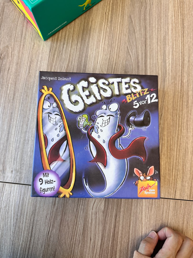 桌遊 boardgame 閃露快手 geistes, 興趣及遊戲, 玩具 & 遊戲類 - Carousell