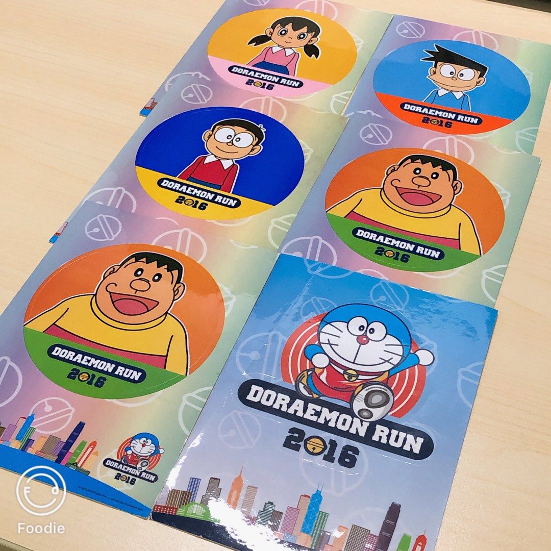 多啦A夢 Doraemon 貼紙 Stickers, 興趣及遊戲, 手作＆自家設計, 文具及工藝 - 畫作及印刷品 - Carousell