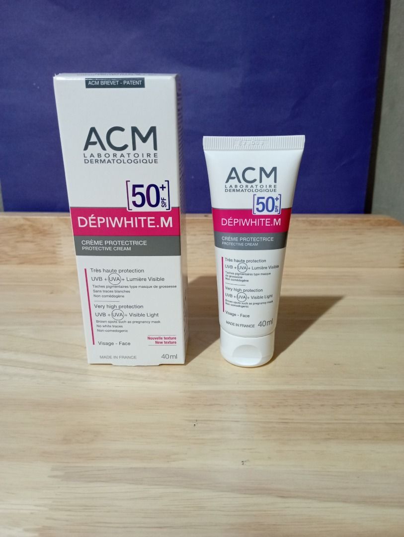 ACM Laboratoire Depiwhite.M Protective Cream SPF50+, Beauty & Personal ...