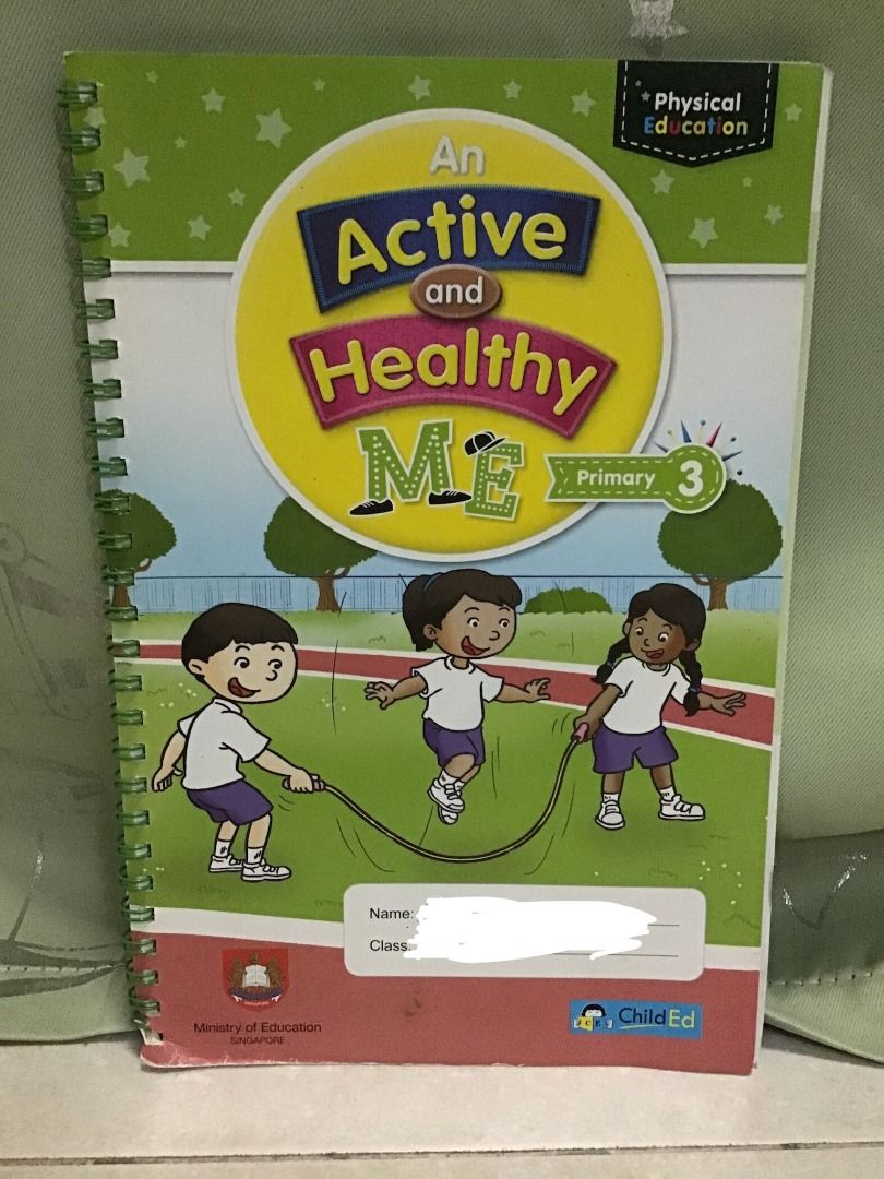 Active and Healthy Me! PE Textbook Primary 3, Hobbies & Toys, Books ...