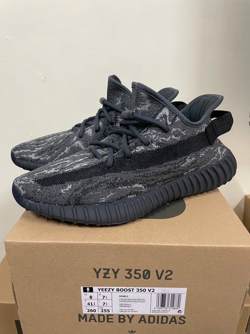 Adidas Yeezy 350 V2 MX Dark Salt US8, Men's Fashion, Footwear, Sneakers on Carousell