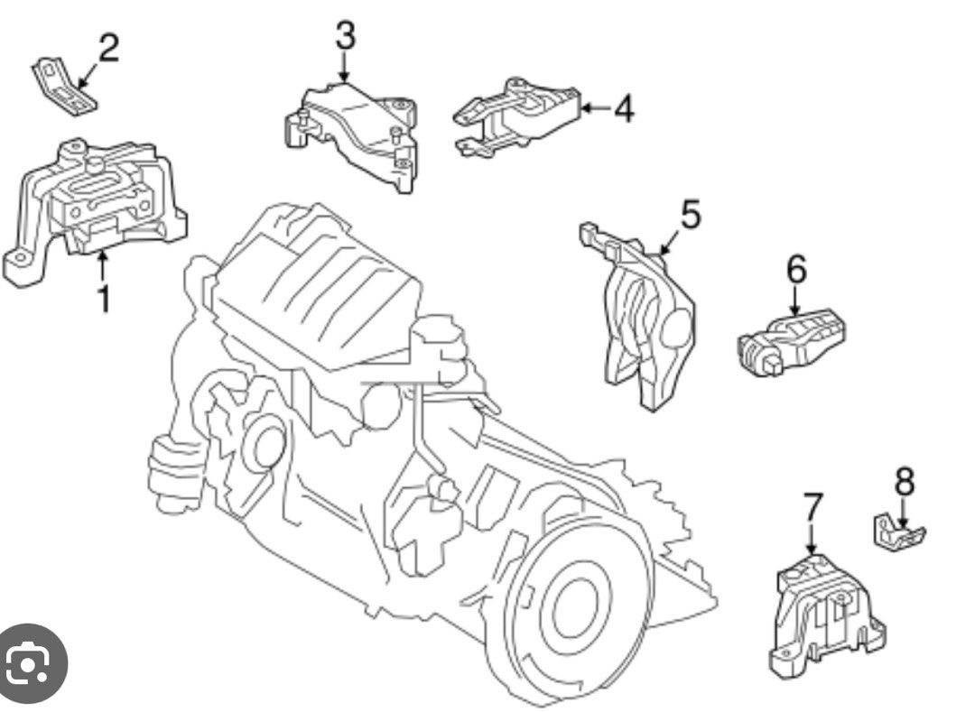 ALL CLA / B CLASS / A CLASS MODELS ENGINE MOUNTING SETS * MERCEDES-BENZ ...