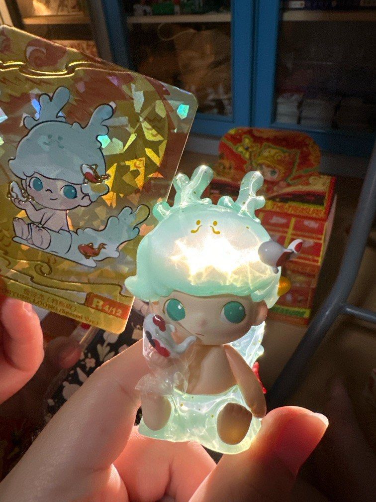 Alternate Colour secret Dimoo Fortune Loong, Hobbies & Toys, Toys ...