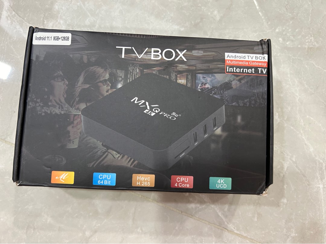 Android 11.1 8GB+128GB TV box - Internet Tv, TV & Home Appliances, TV ...