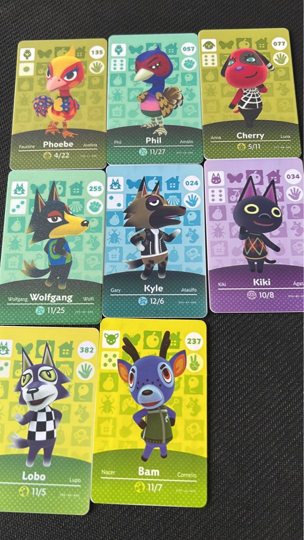 Animal crossing amibo, Video Gaming, Video Games, Nintendo on Carousell