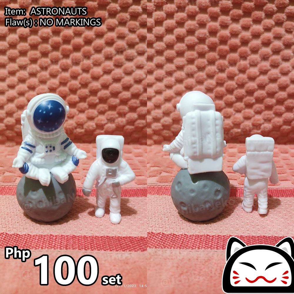 Astronaut Figures Set of 2, Hobbies & Toys, Toys & Games on Carousell
