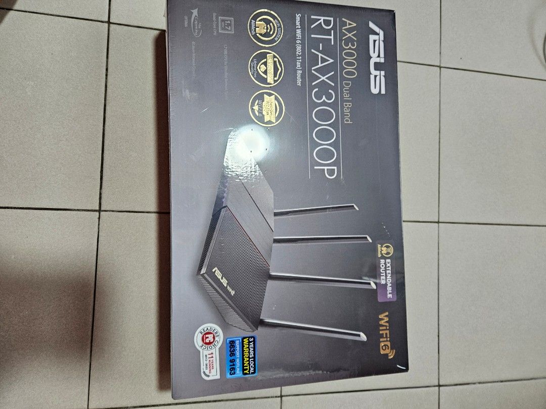 Asud dual band RT-AX3000P, Everything Else on Carousell