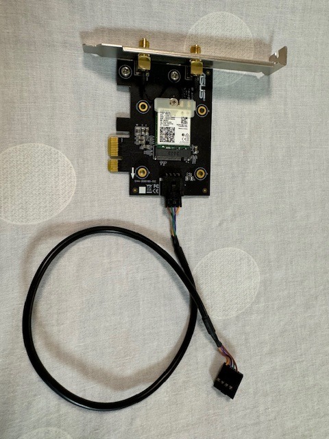 ASUS AX3000 Dual Band PCI-E WiFi 6 (802.11ax) PCe-AX3000, 電腦＆科技, 電腦周邊及 ...