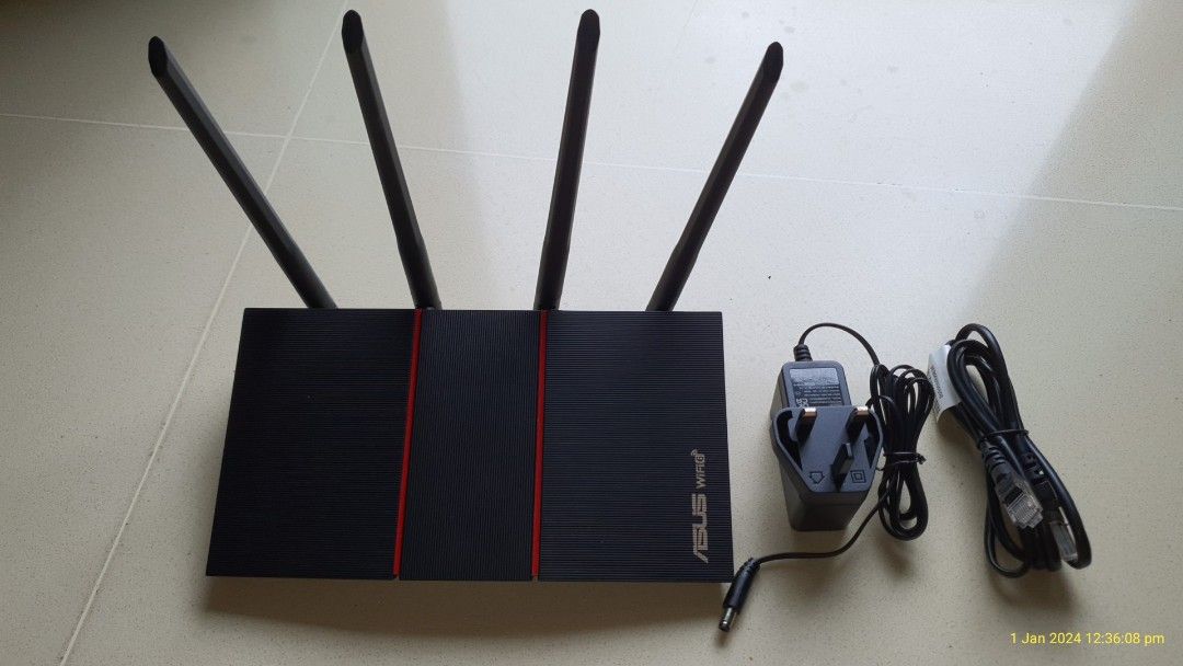 ASUS RT-AX3000P Wifi 6 Router, Computers & Tech, Parts & Accessories ...