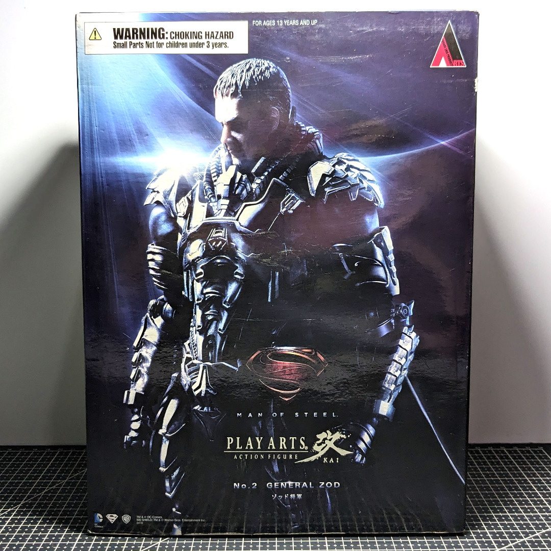 Authentic Play Arts Kai General Zod, Hobbies & Toys, Toys & Games on ...