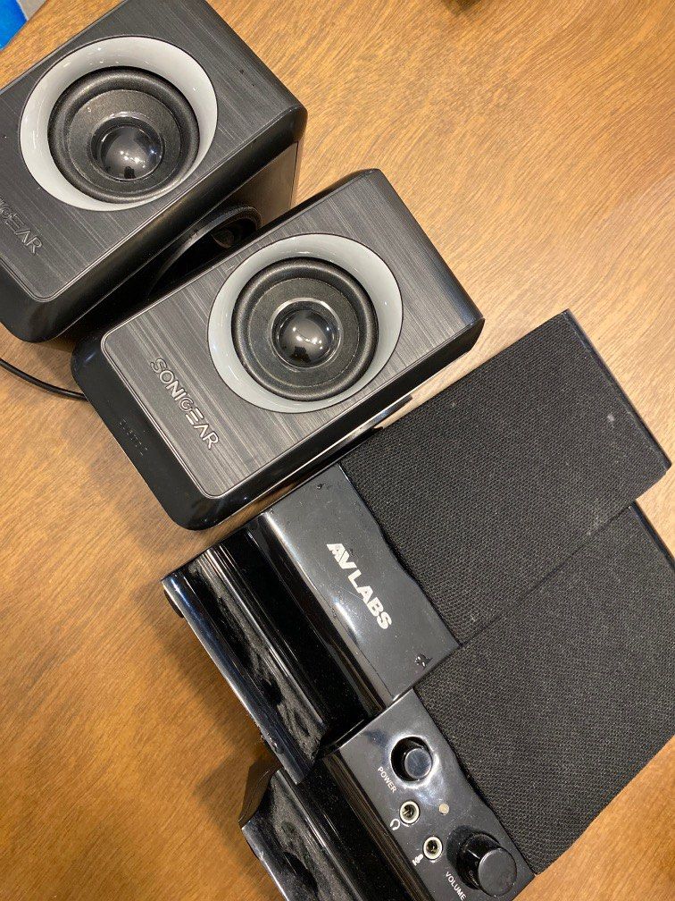 AVLABS and SONICGEAR PC speakers, Audio, Soundbars, Speakers ...
