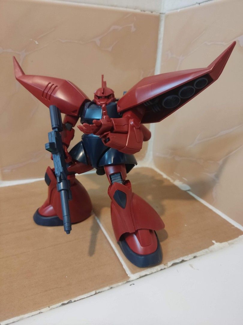 BANDAI GUNDAM PREMIUM BANDAI P-BANDAI HG 1/144 MS-14J REGELGU ASSEMBLED ...