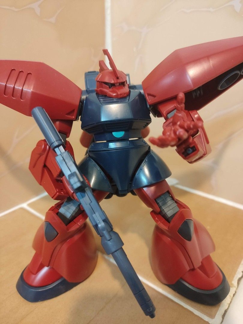 BANDAI GUNDAM PREMIUM BANDAI P-BANDAI HG 1/144 MS-14J REGELGU ASSEMBLED ...