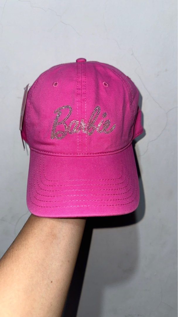 Barbie x miniso cap, Men's Fashion, Watches & Accessories, Caps & Hats ...
