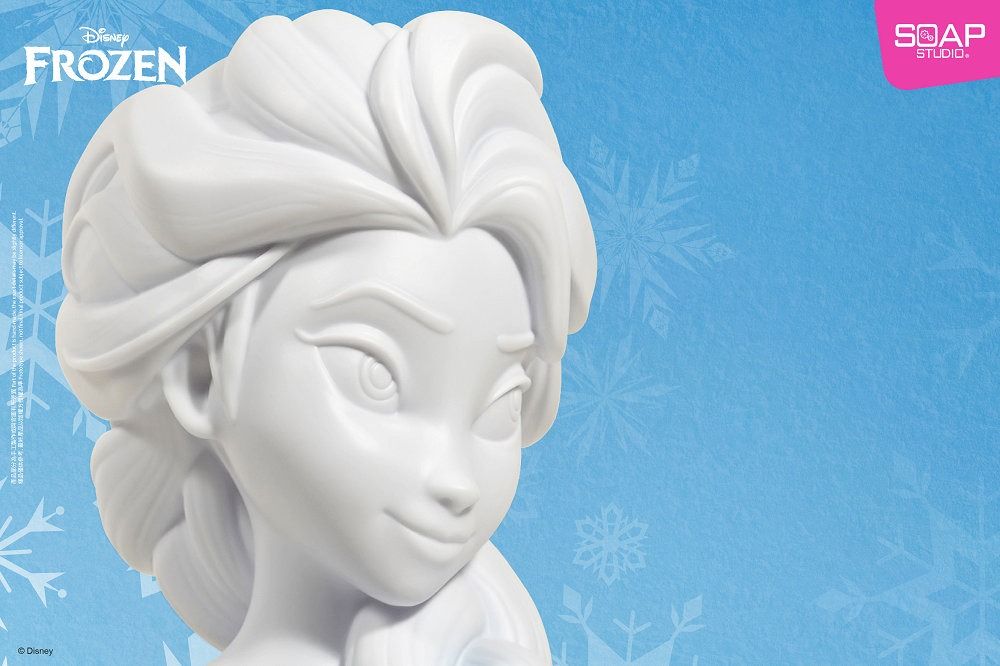【野獸國Beast Kingdom】SOAP STUDIO DY038 迪士尼 公主系列 Elsa 半身胸像, 興趣及遊戲, 玩具 & 遊戲類 ...