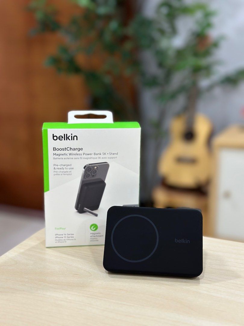 Belkin Magnetic Wireless Power Bank with stand, Mobile Phones & Gadgets ...